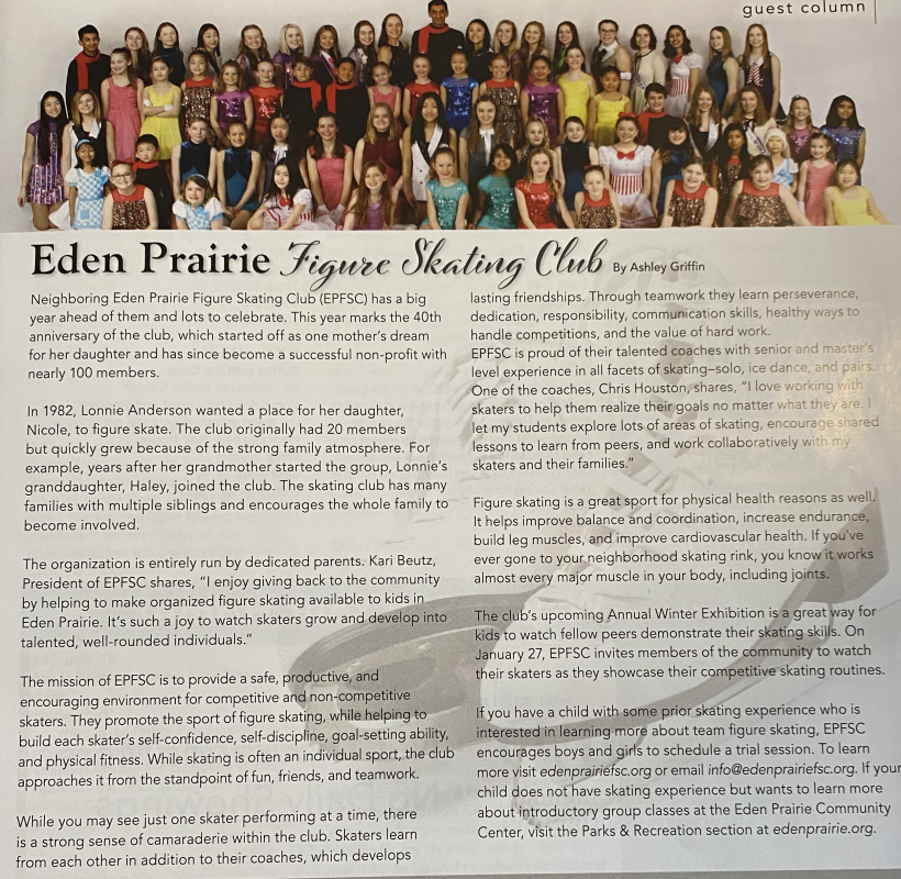 Meet Our Coaches – Eden Prairie Figure Skating Club